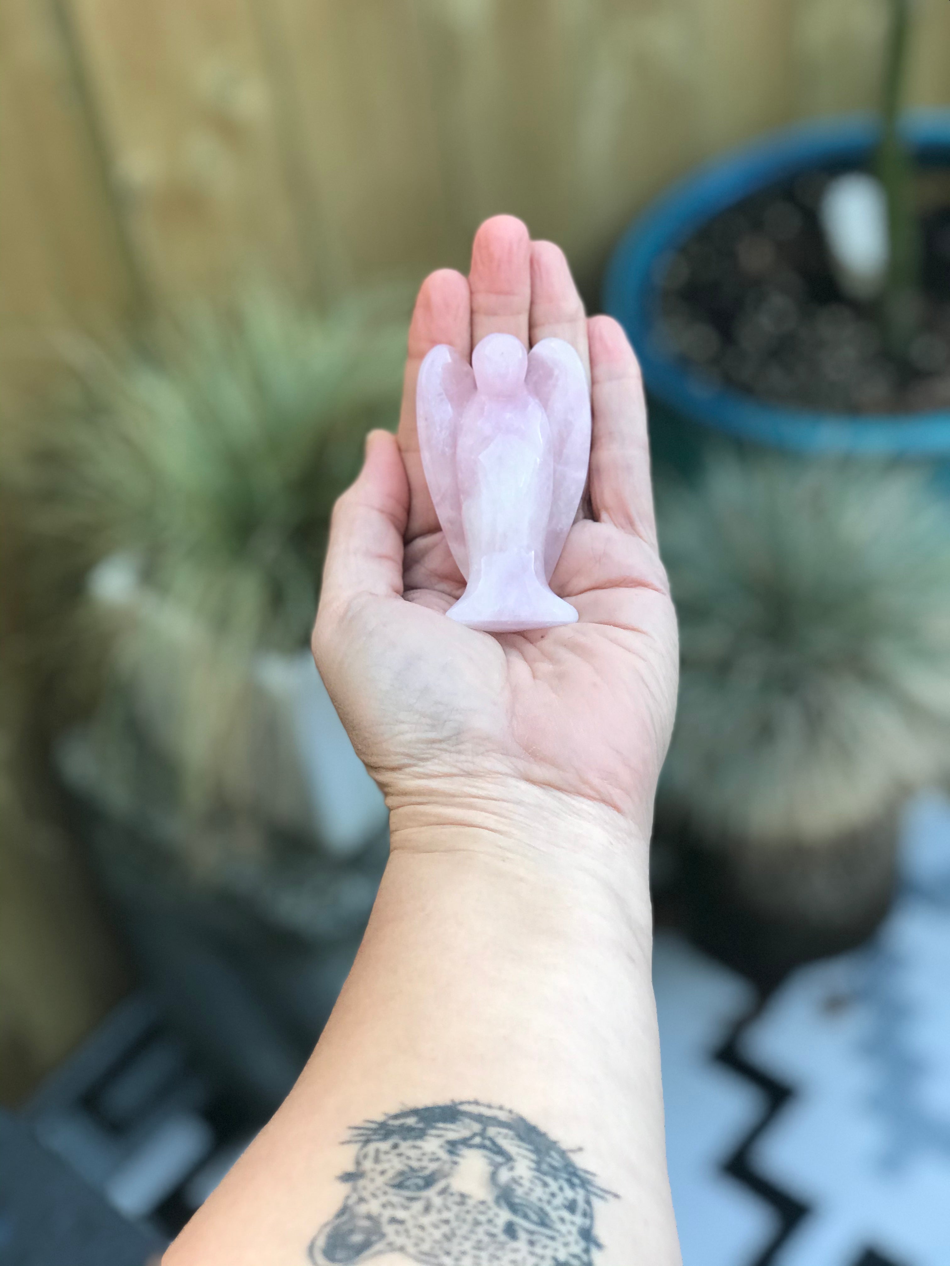 Rose Quartz Angel – Aroha Love